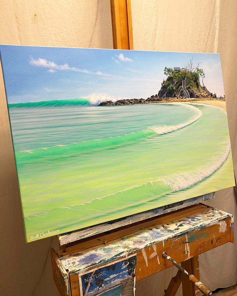 The Pass - Byron Bay – Scott Christensen Artwork
